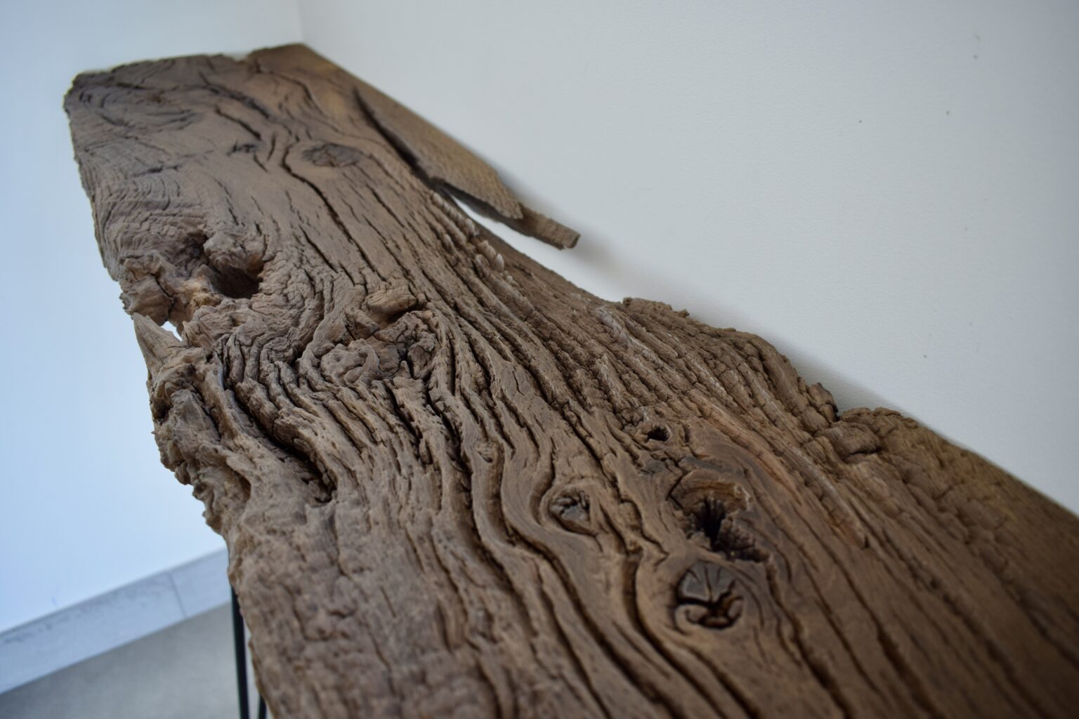 Console Vieux chêne Poutre Penone Design